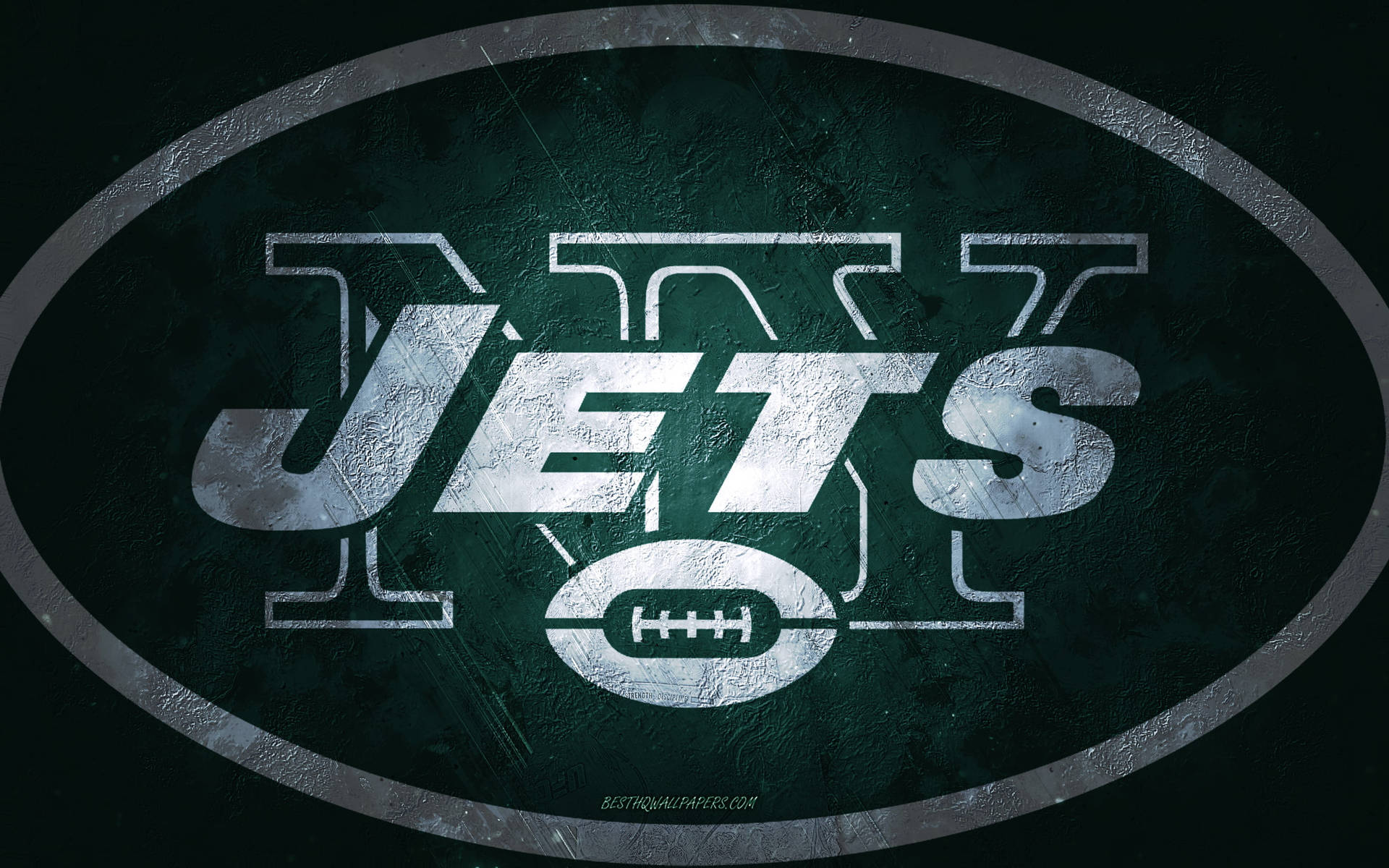 Jets Football Logo Green New York Jets Nfl Team Logo Wallpaper