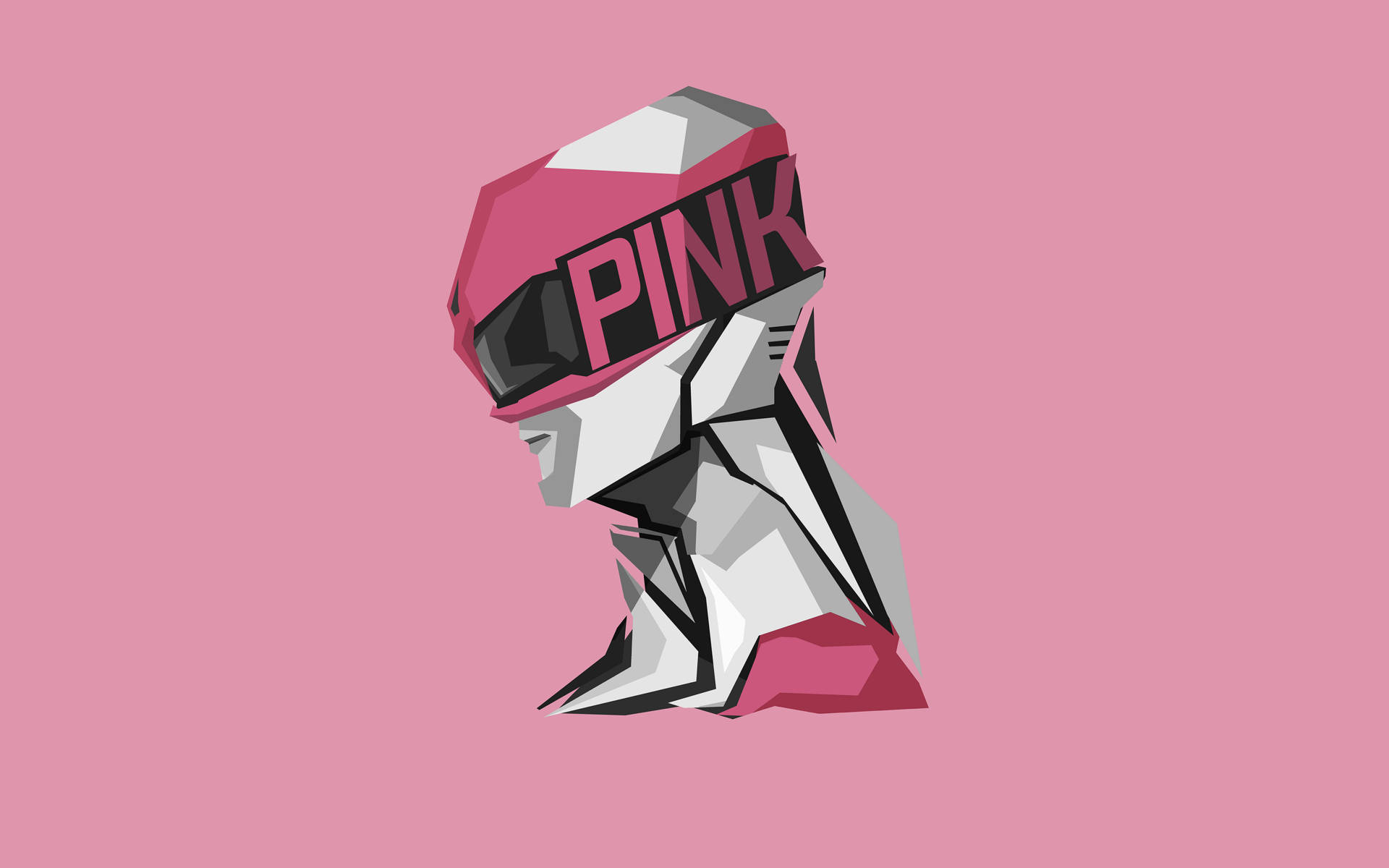 Pink Power Rangers Poster