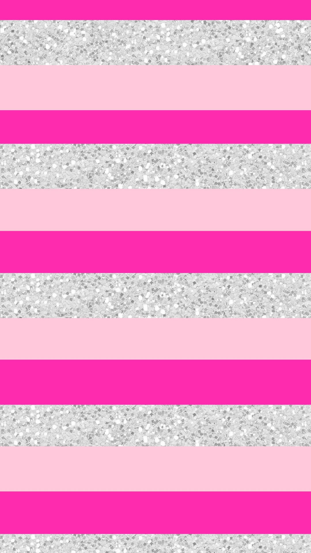 Pink And Silver Sparkle Wallpaper