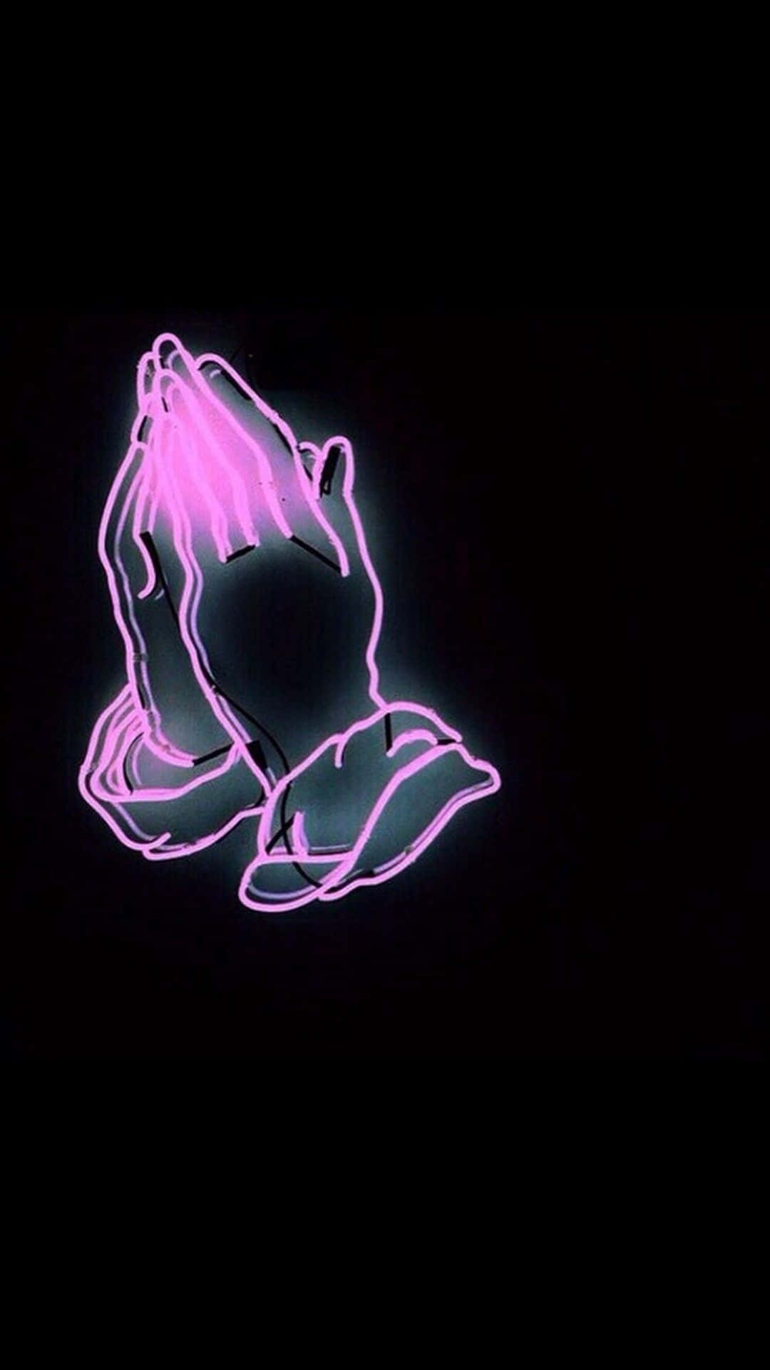 Live Wallpaper Praying Hands