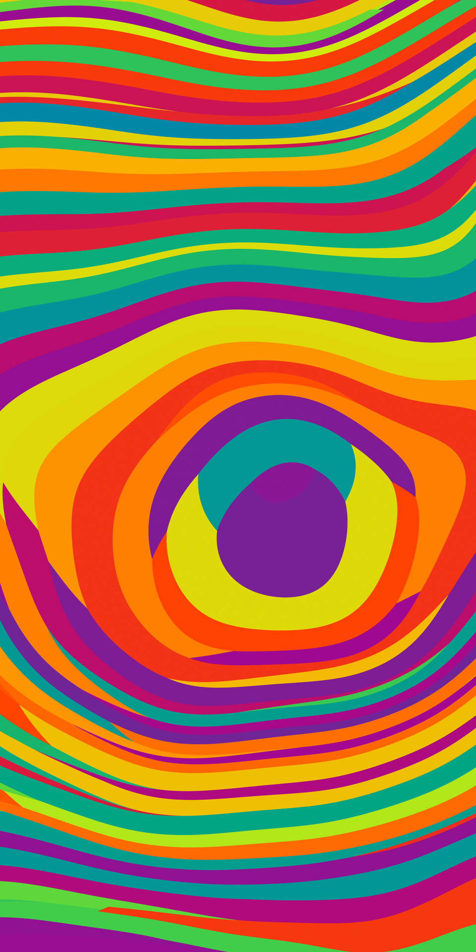 Psychedelic Rainbow Wallpaper