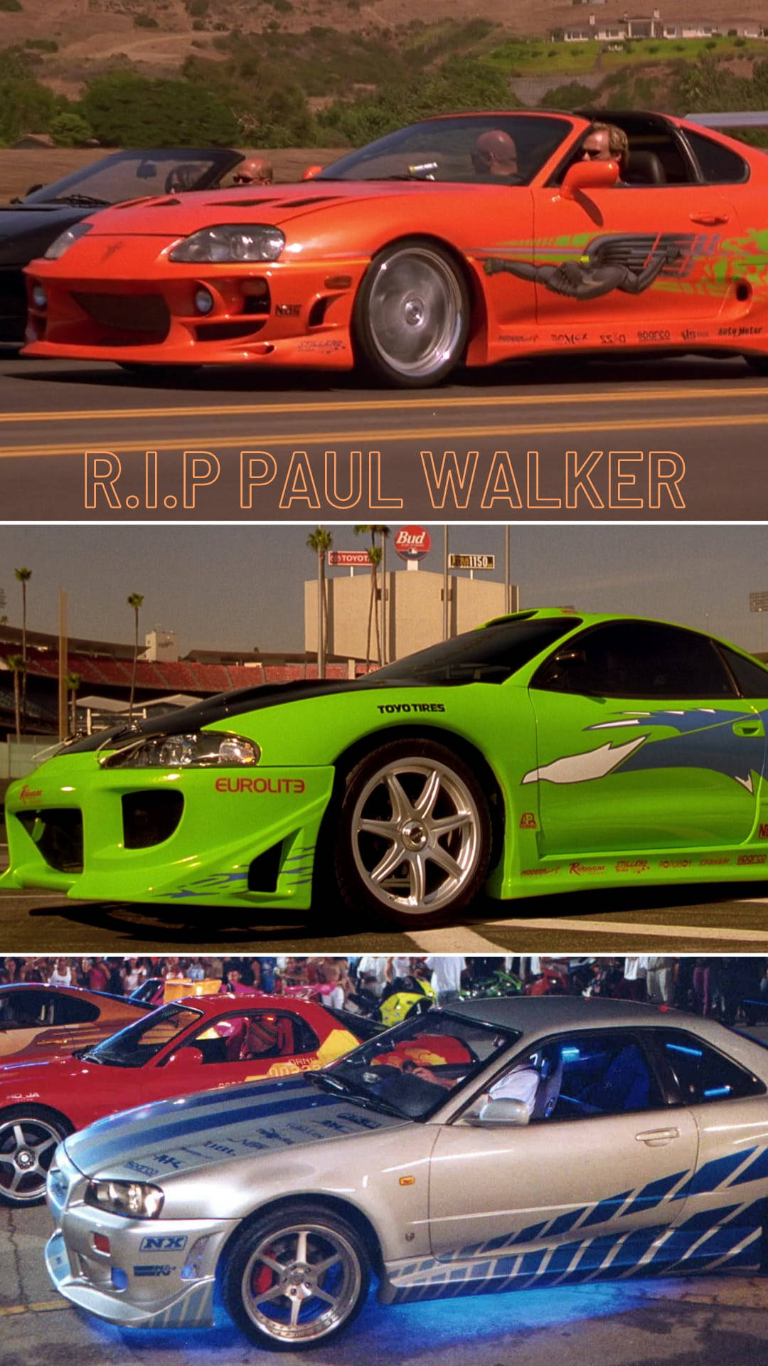 Fondo De Pantalla De Paul Walker Supra Fast And Furious / Paul Walker