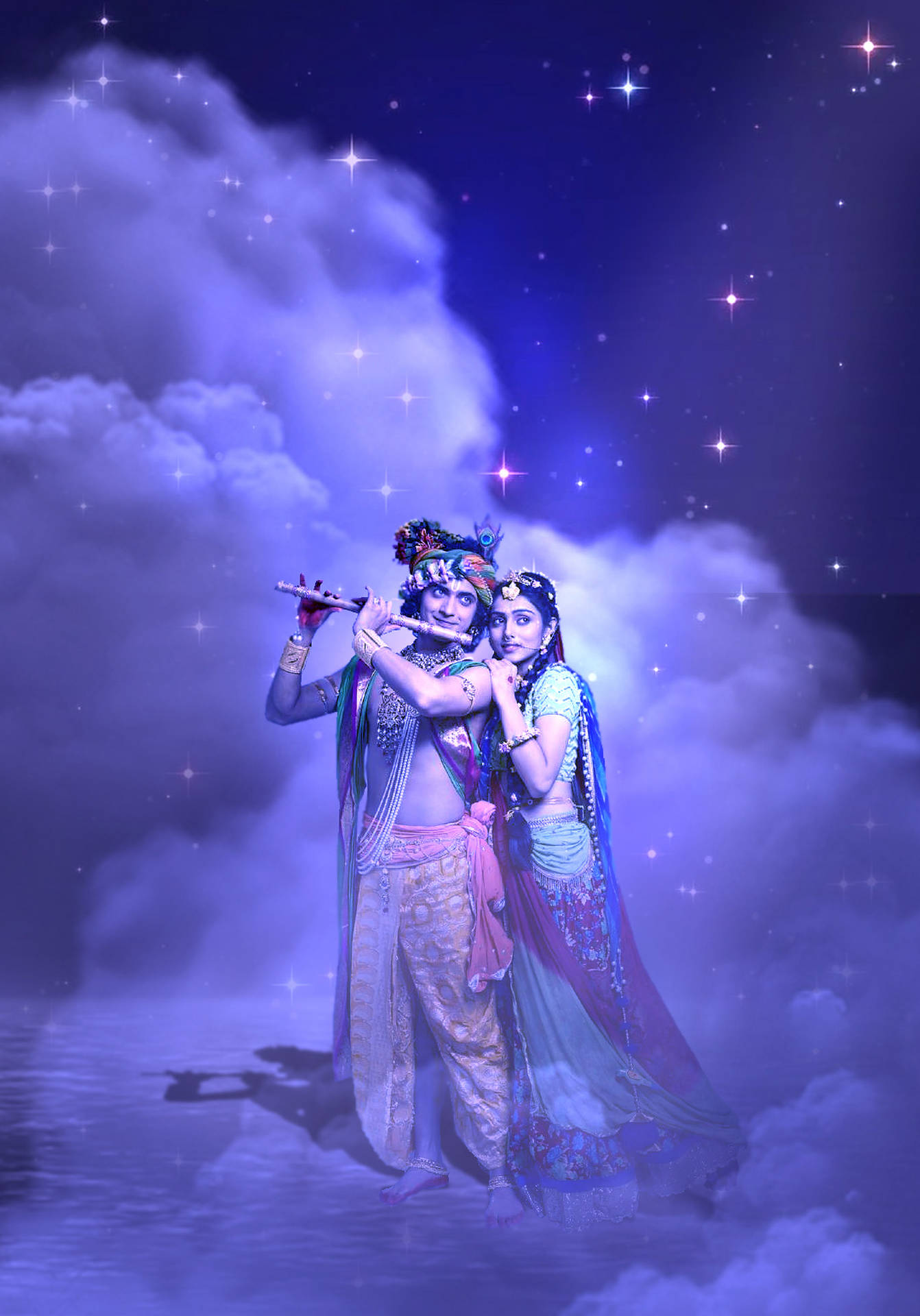 Radha krishna love wallpaper store