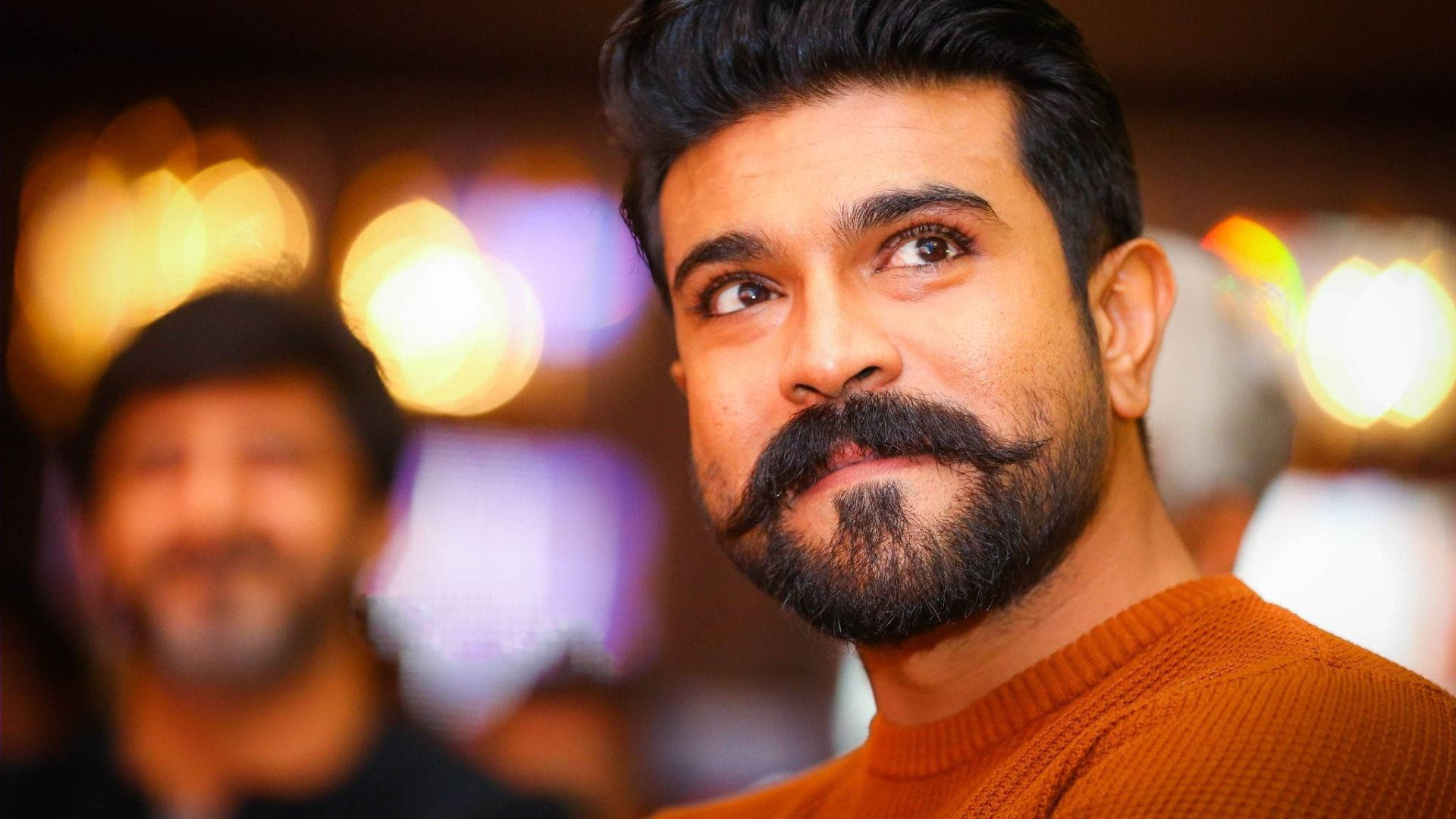 Ram Charan Looking Sophisticated In A Knitted Sweater Wallpaper WallpapersOK
