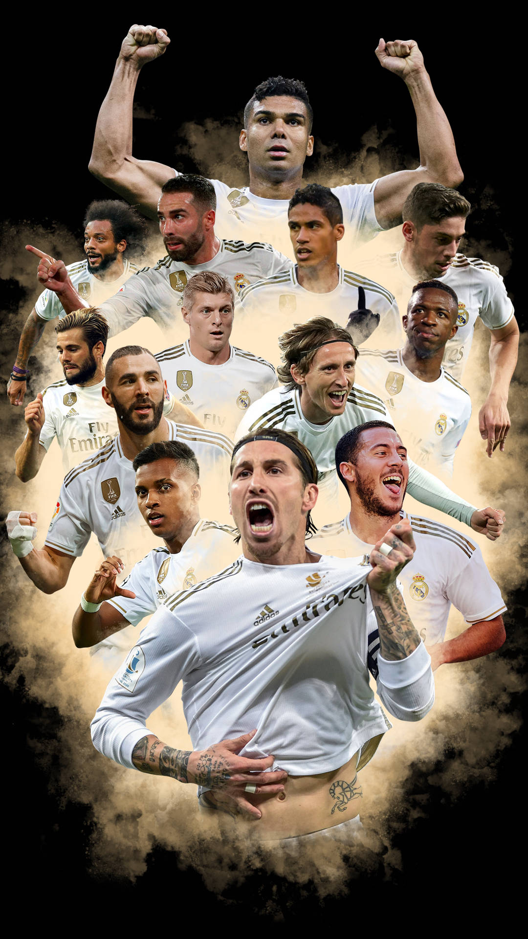 Real Madrid Team Wallpaper