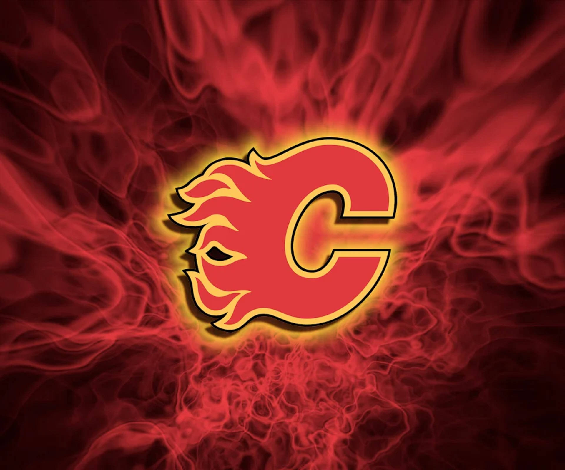 Cool Calgary Flames Logo New Era 59Fifty Calgary Flames Team UV Hat