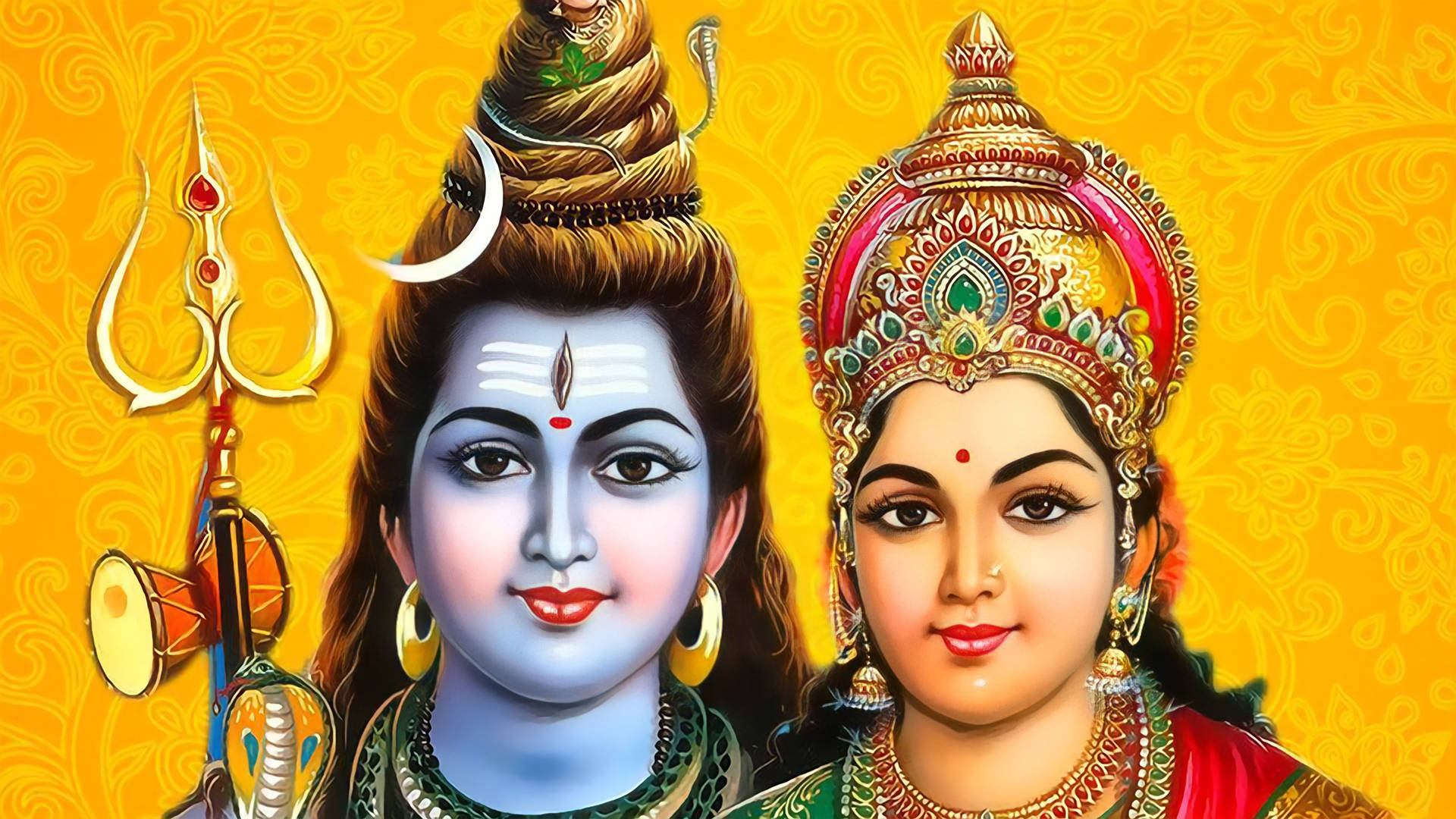 God Shiva Parvathi Hd Wallpapers
