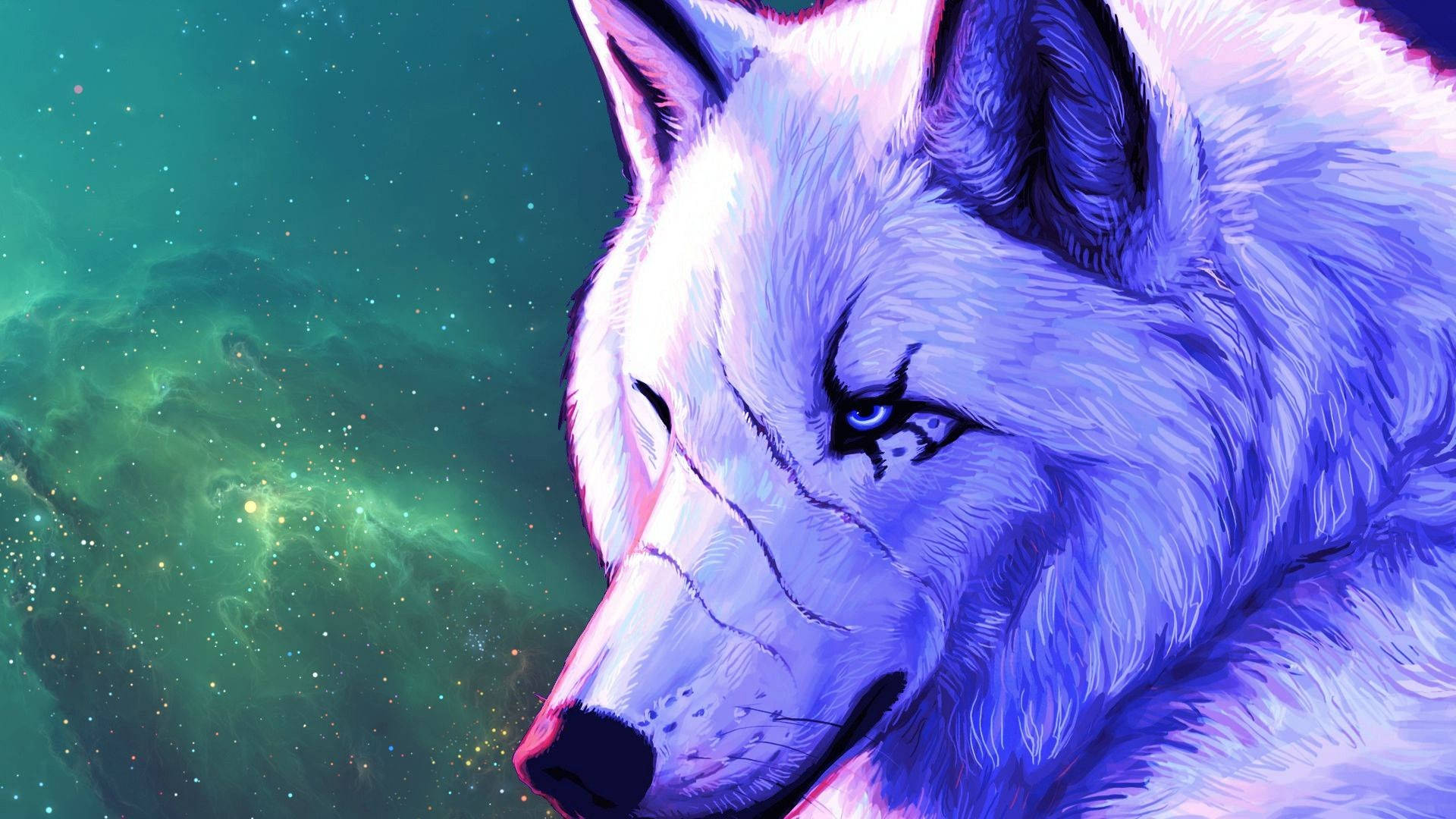 Cute Epic Galaxy Wolf Wallpaper - Infoupdate.org