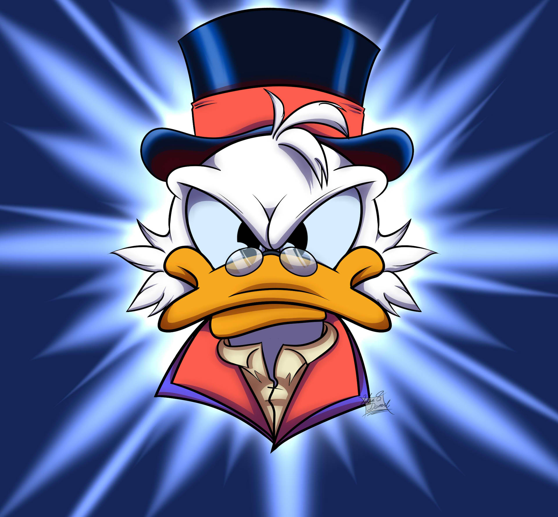 Scrooge Enojado