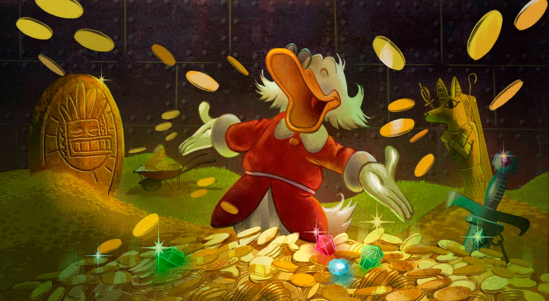 Scrooge Mcduck Wallpaper