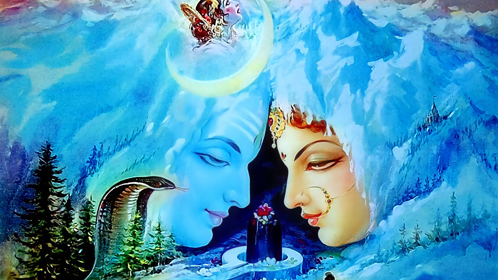 Mahadev Parvati Hd Wallpaper Cartoon Images - Infoupdate.org