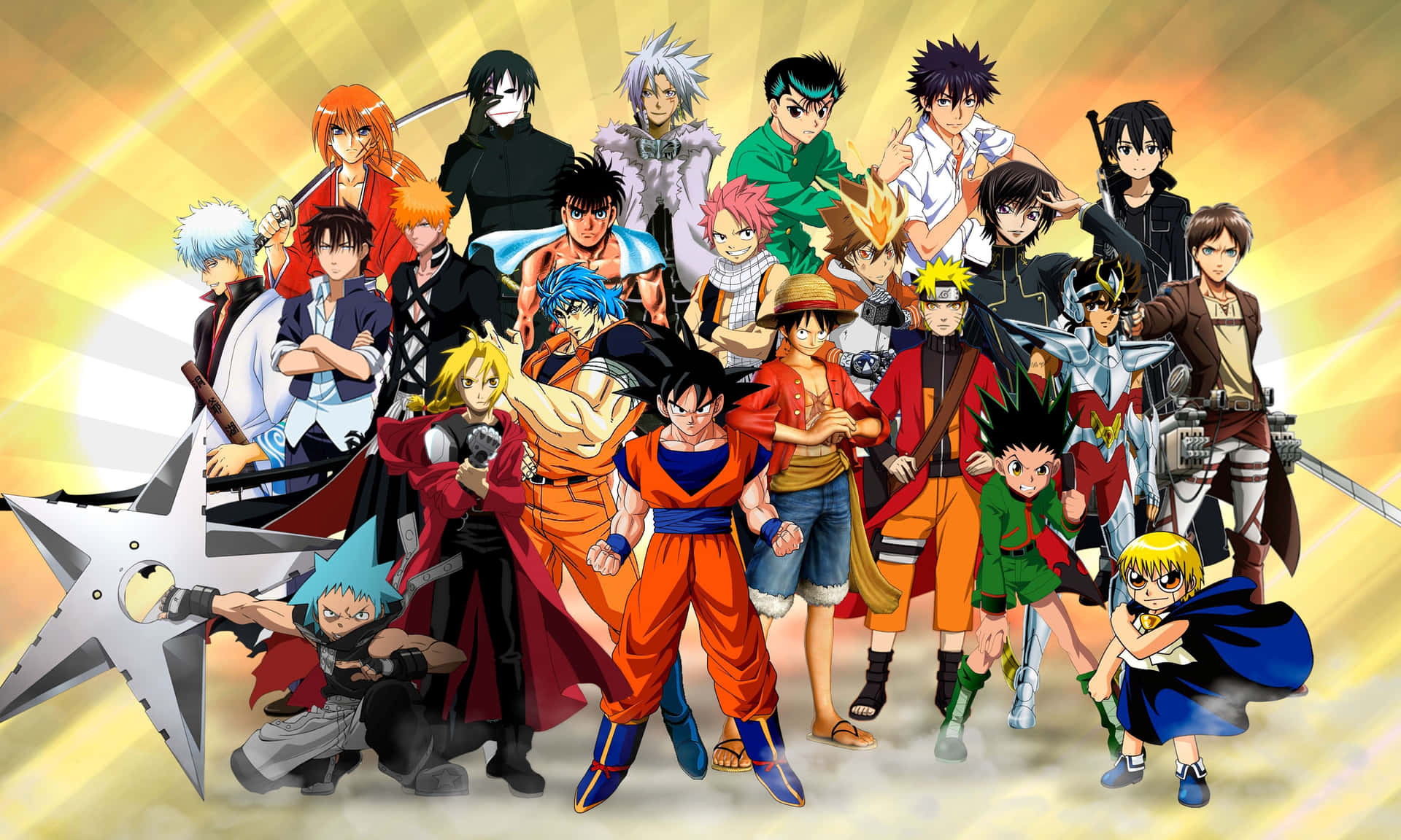 Anime Group Wallpapers | WallpapersOK