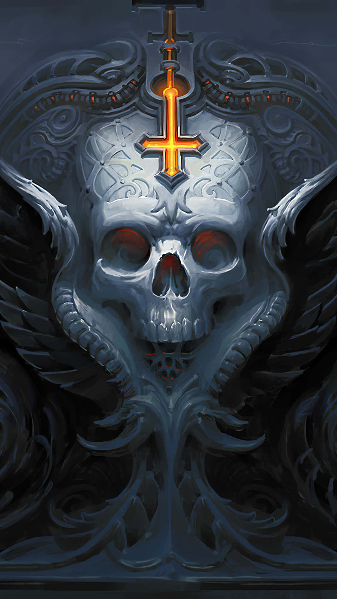 Cross Bones Wallpaper