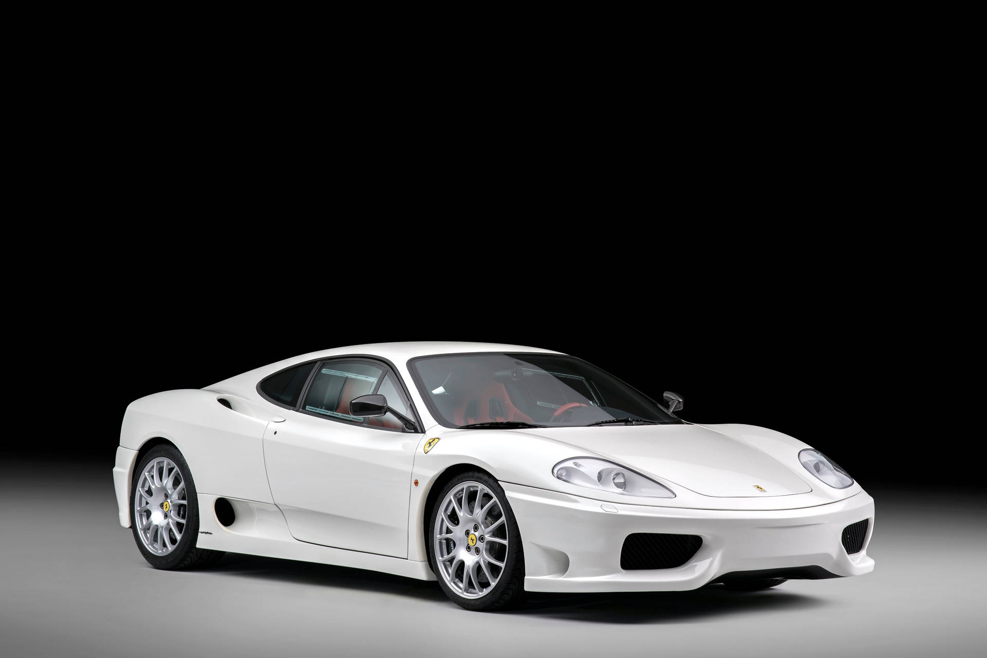 White Ferrari 360