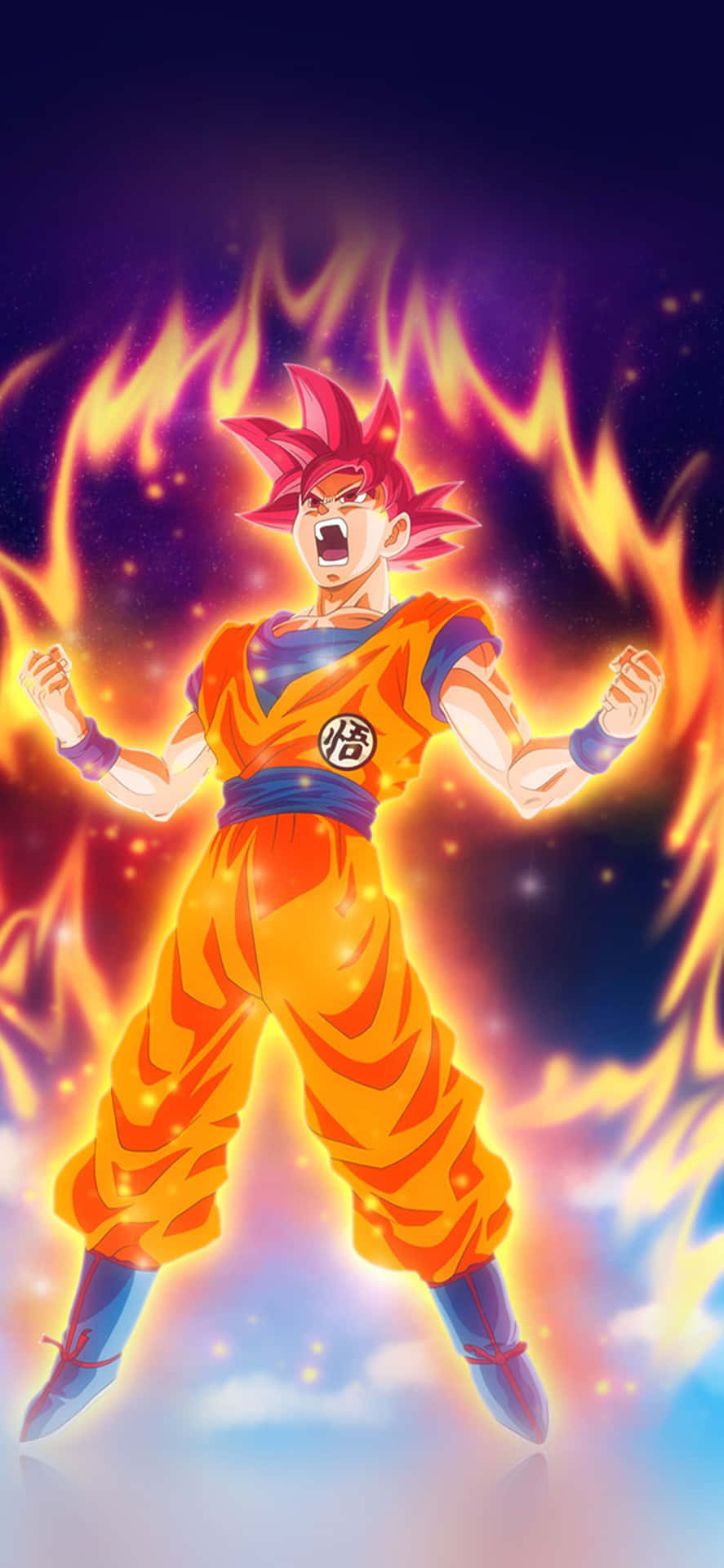 Super Saiyan God Goku Wallpaper Wallpapersafari 10 New Super Saiyan