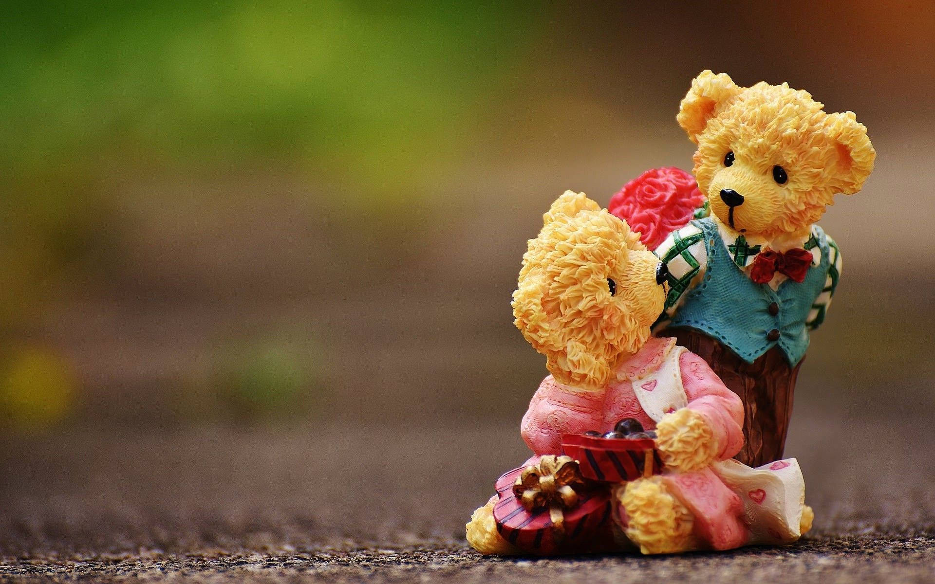 Cute Teddy Bear Couple