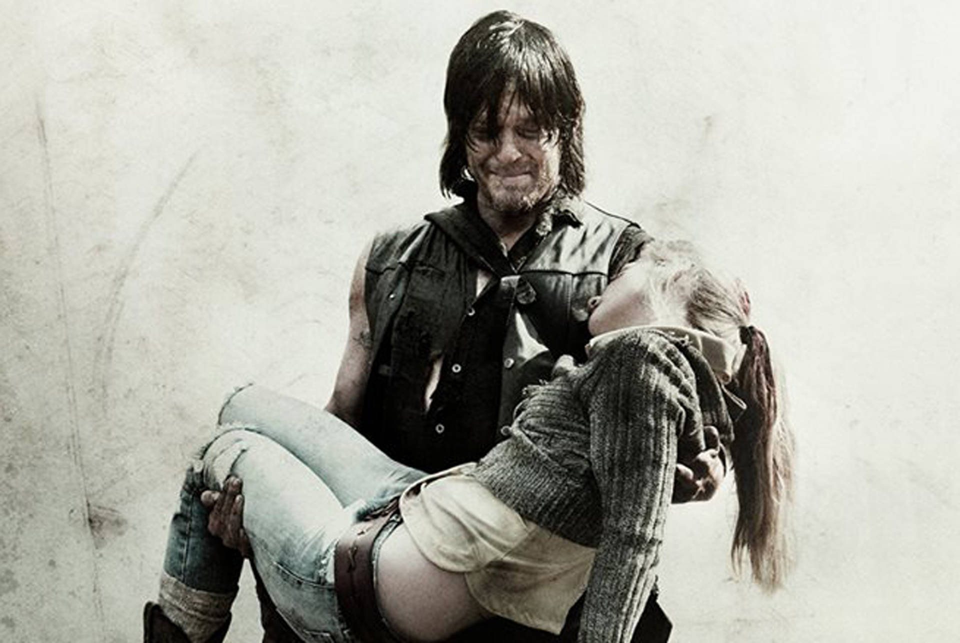 Full Body Walking Dead Daryl Wallpaper 480x854px | Free Download | HD