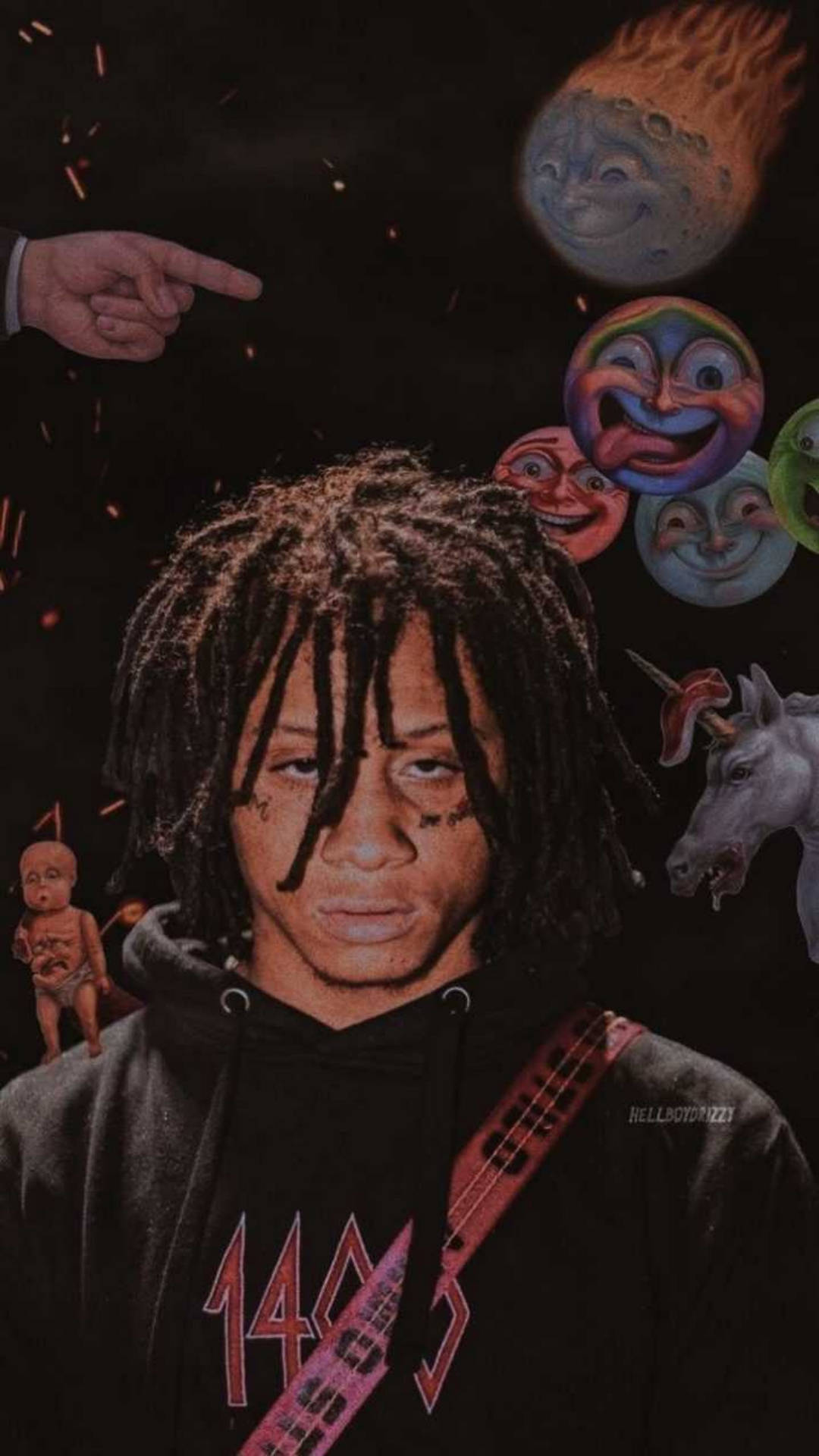 Trippie Redd Album Cover Wallpapers Wallpaper Cave