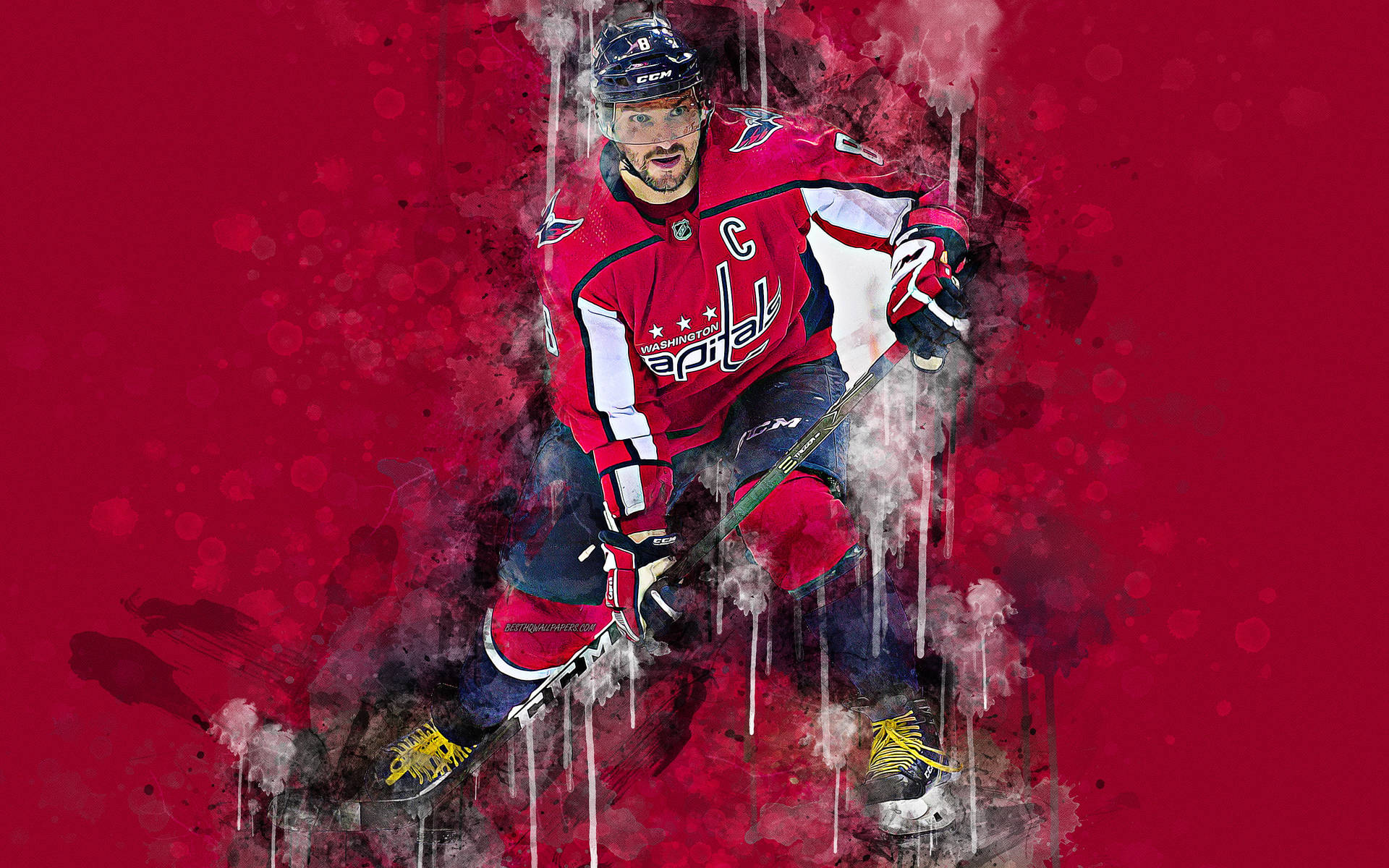 Capitals Wallpaper Ice Art