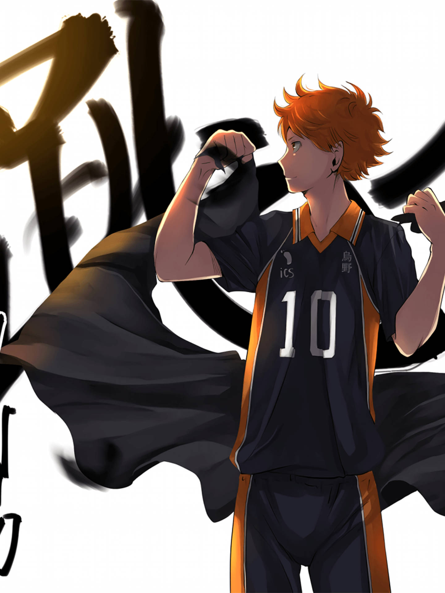 Watch Hinata Take Flight In Haikyuu. Wallpaper WallpapersOK
