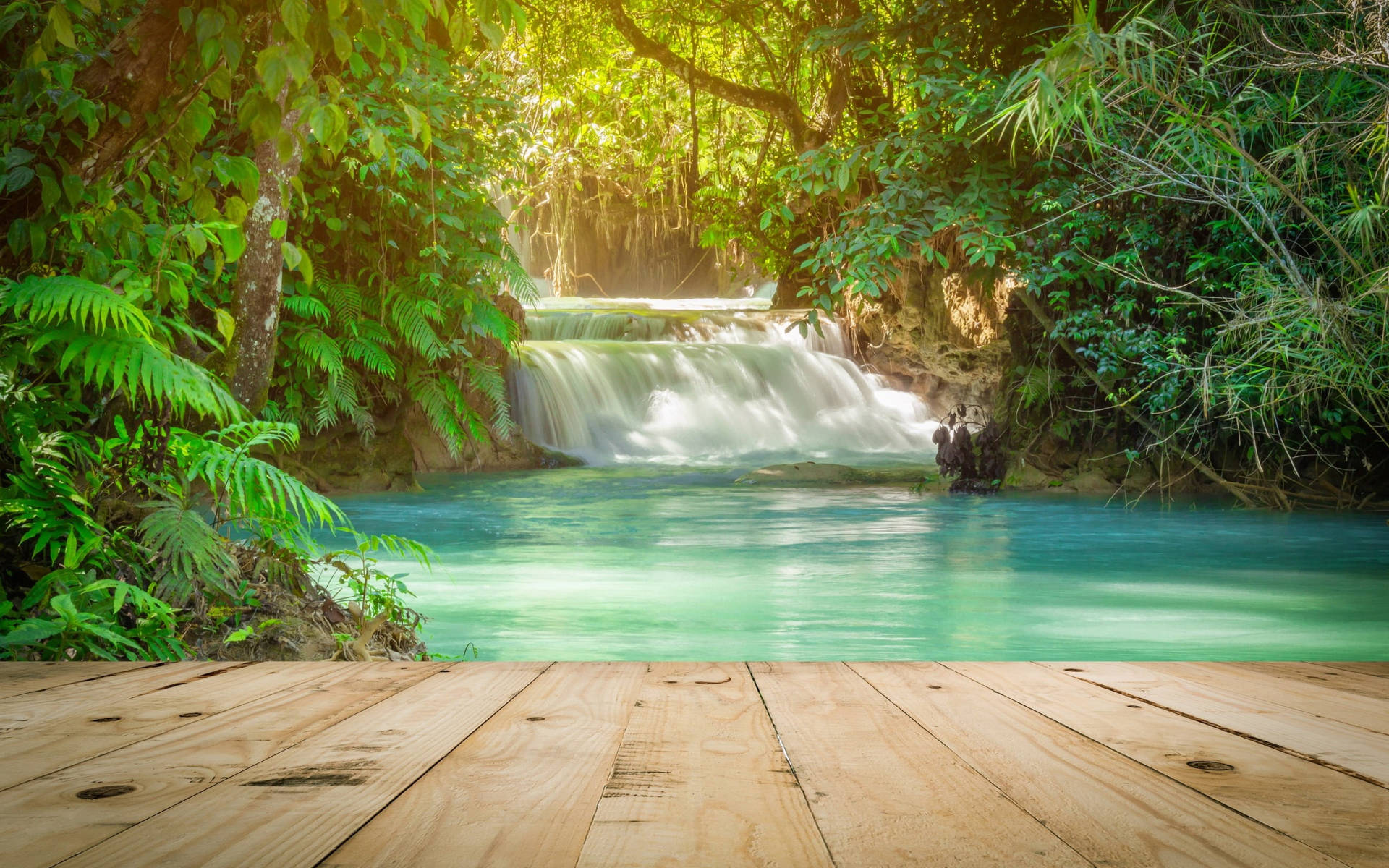 Tropical Waterfalls Screensaver Tropical Waterfall Images Free