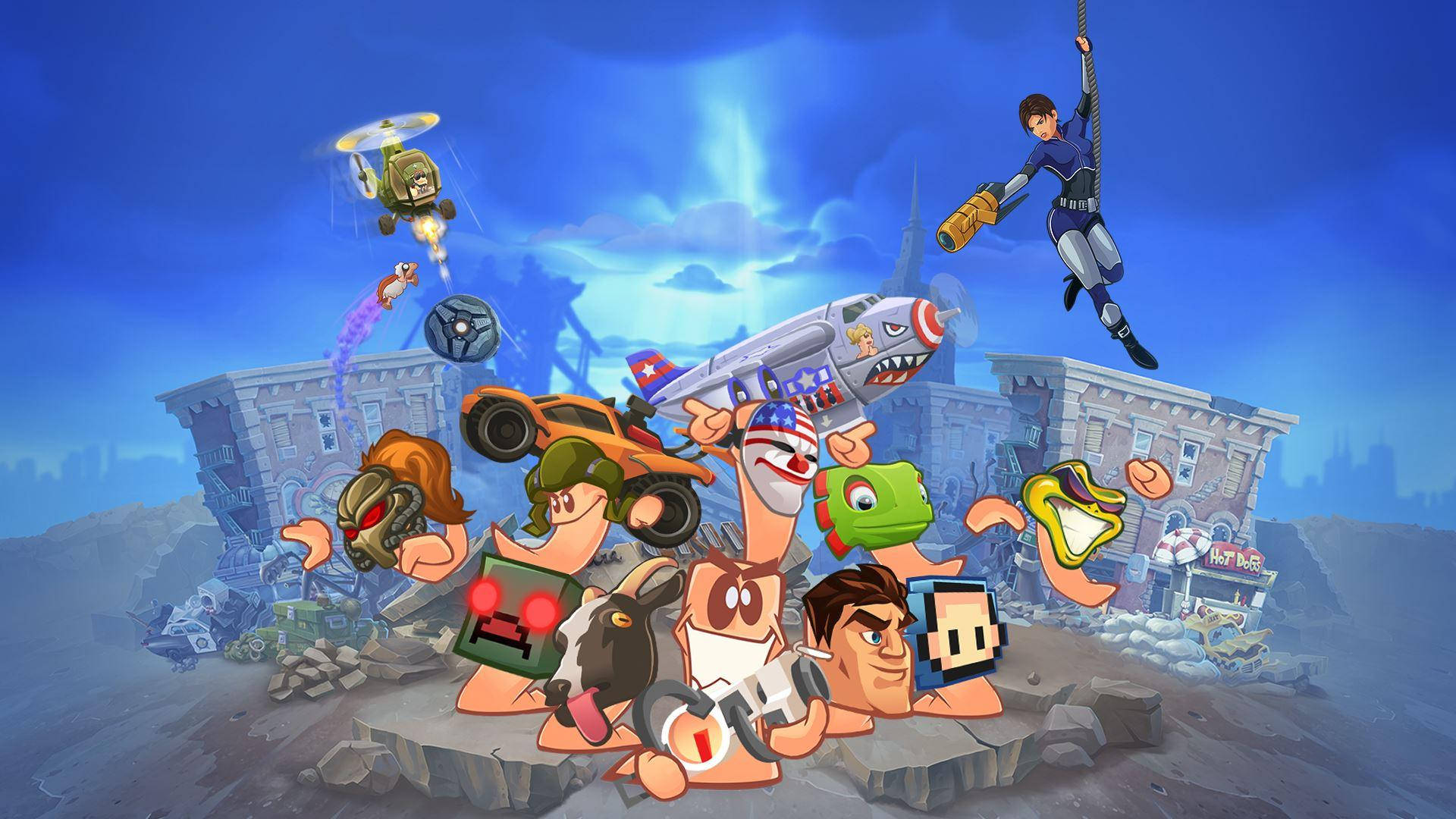 Worms Game Wallpaper Steam :: Worms Reloaded :: Win Every Steam Worms