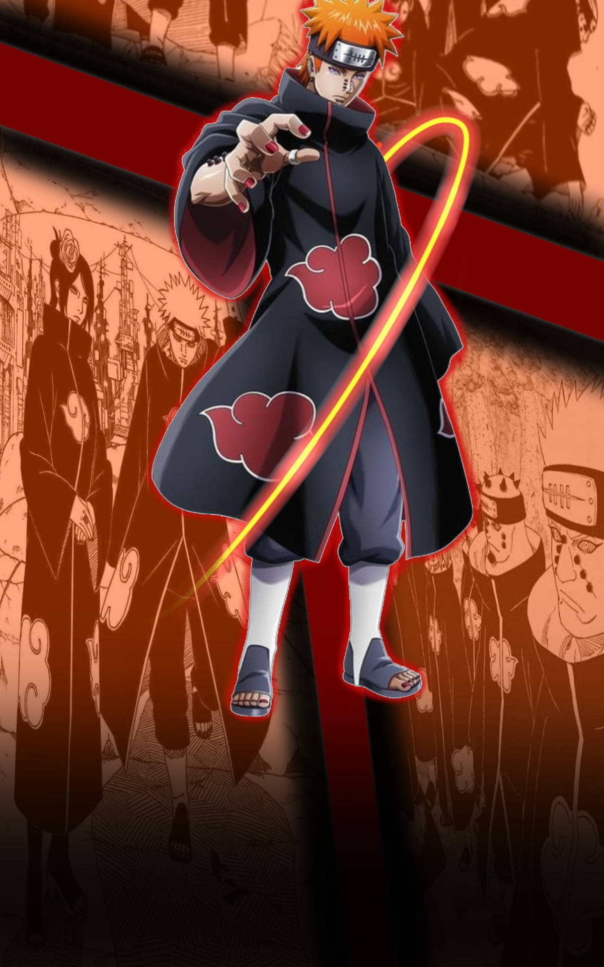 Yahiko Akatsuki Wallpaper Yahiko And Konan HD 720 Naruto & Anime