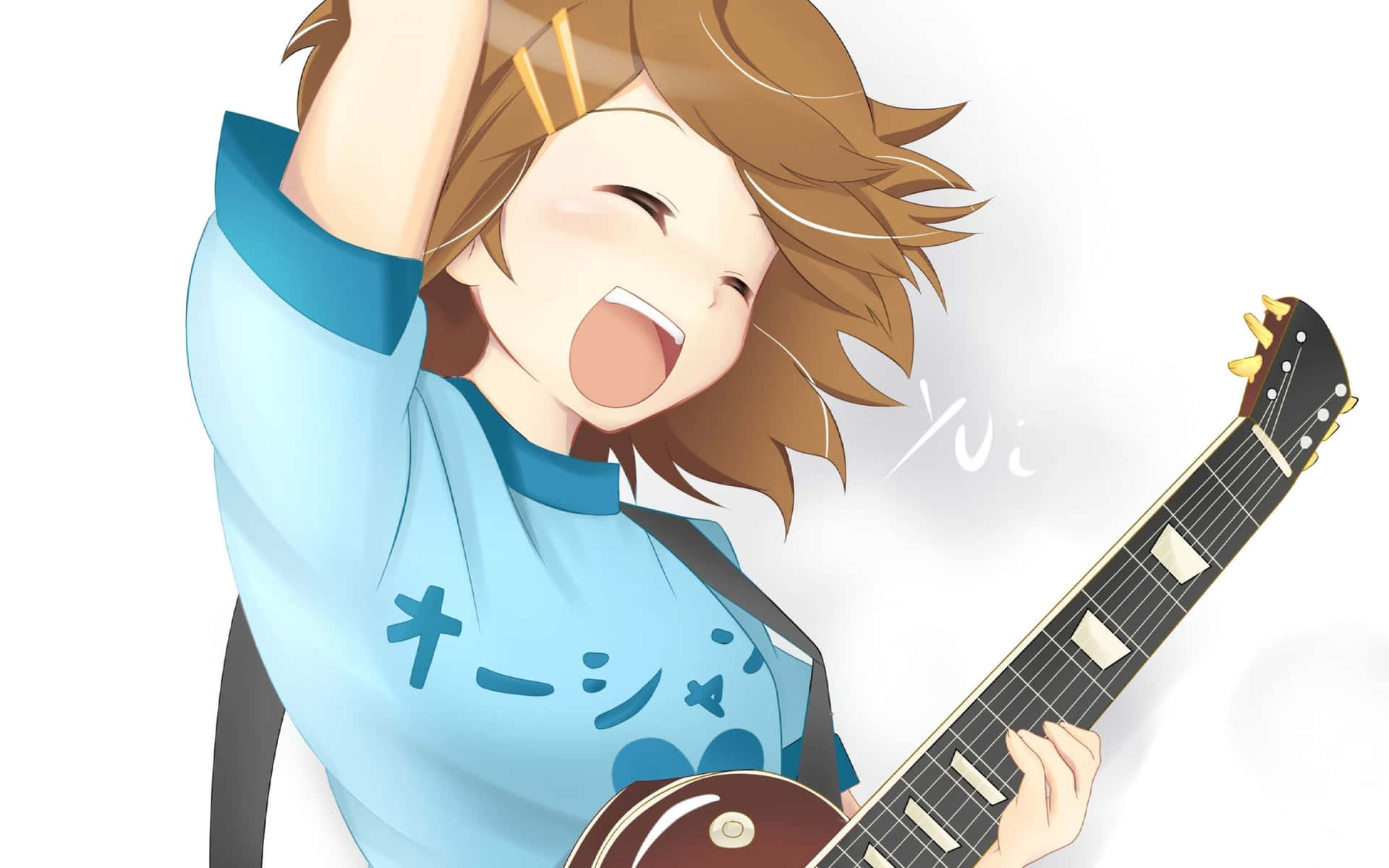 Anime Bass Guitar Wallpaper