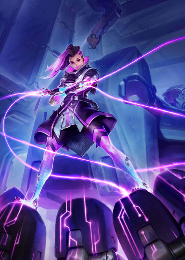 "achieve The Impossible With Sombra From Overwatch" Wallpaper ...