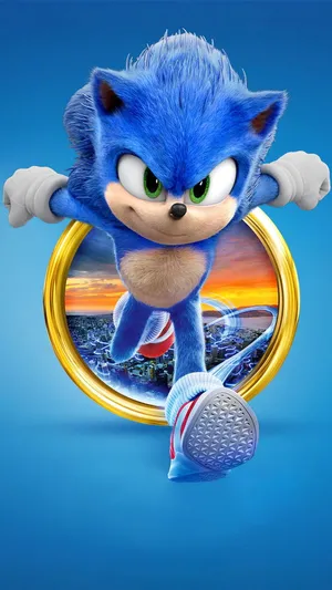 Ultra Hd Sonic In Action Wallpaper WallpapersOK