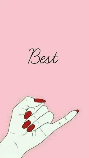 Besties Forever Girly Bff Wallpaper WallpapersOK
