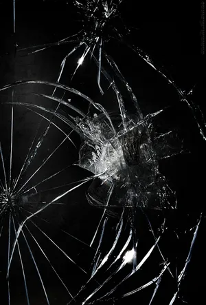 broken Screen But Clear Vision Wallpaper WallpapersOK