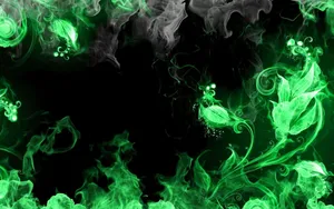 Cool Green Jordan Logo Wallpaper WallpapersOK