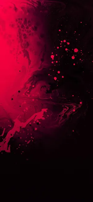 Cool Iphone 11 Black And Red Particles Wallpaper WallpapersOK