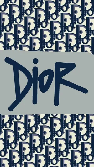 Dior monogram wallpaper store