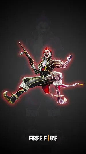 Free Fire Joker In Green Wallpaper WallpapersOK