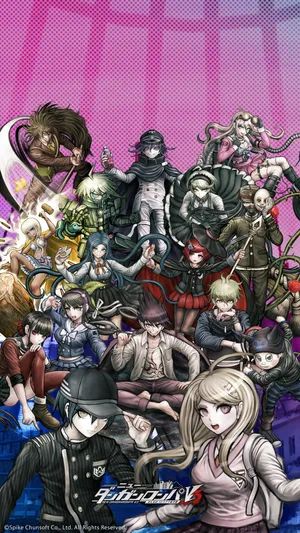 Heroes Of Danganronpa Hd Wallpaper WallpapersOK