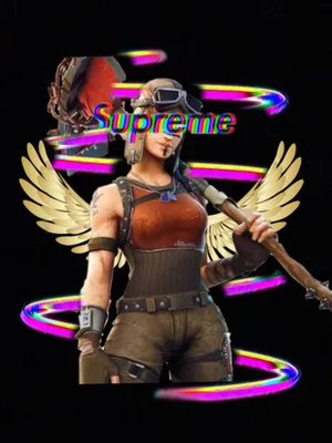 Renegade Raider Fortnite Heart Of Abyss Wallpaper WallpapersOK