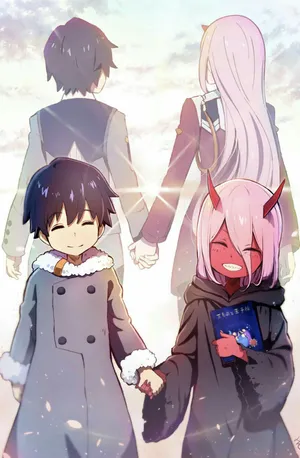 Darling in the franxx wallpaper phone store